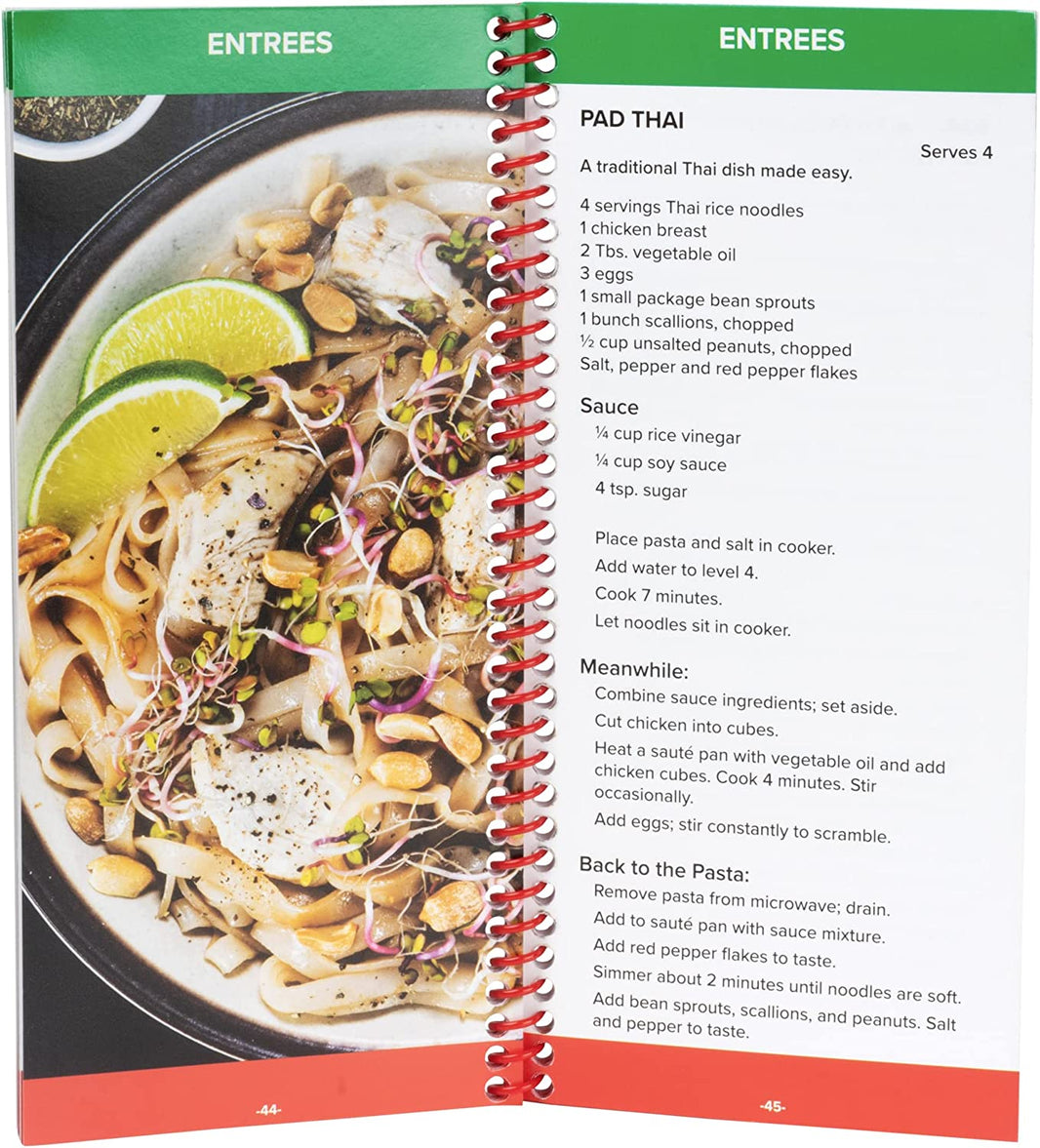 Fasta Pasta Spiral Bound Pasta Cookbook